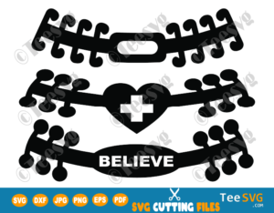 Ear Saver SVG Bundle Template for Face Mask Surgical Mask Holder PNG ...